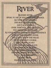 River Prayer poster – Magic Under the Moonlight